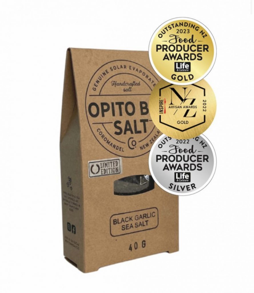 Opito Bay Black Garlic Sea Salt - Whitford Merchants
